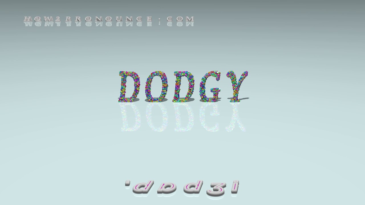 dodgy - pronunciation + Examples in sentences and phrases - YouTube