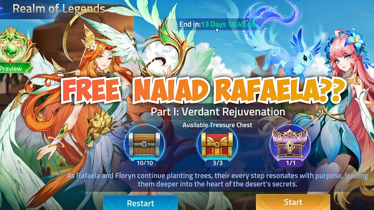 Part 1: Verdant Rejuvenation (Realm of Legends Chapter) Walkthrough ...