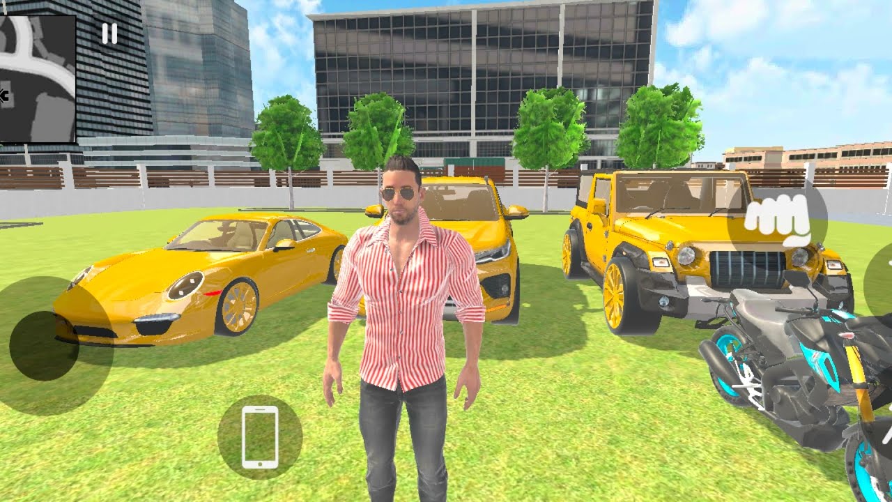 😍Ultimate vechile collection in Indian Theft Auto franklin all golden ...