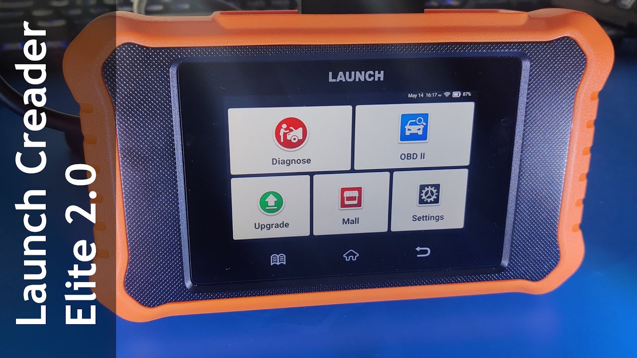 SDG #337 Launch Creader Elite 2.0 BMW VAG Mercedes Diagnostic Tool - YouTube