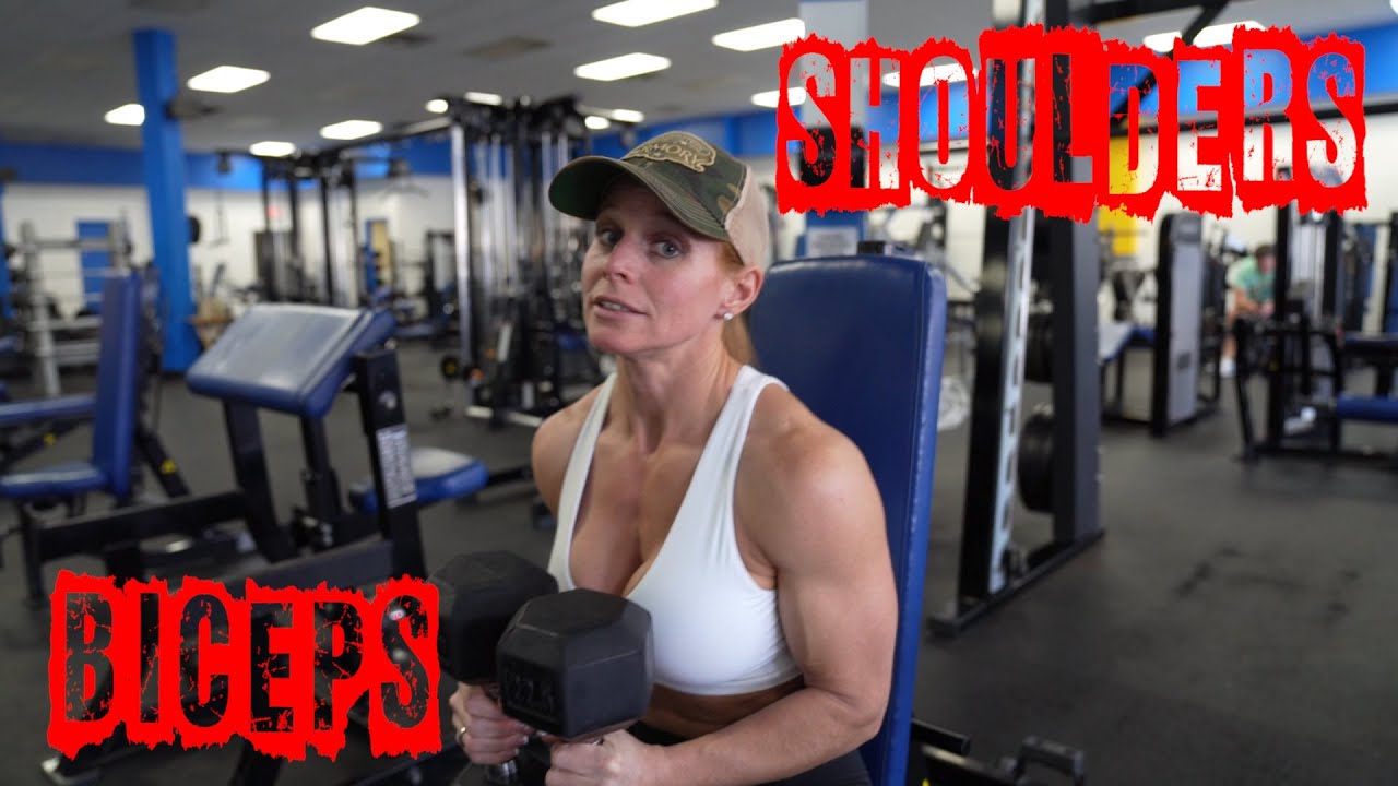 Train With Briana - Shoulders & Biceps - YouTube