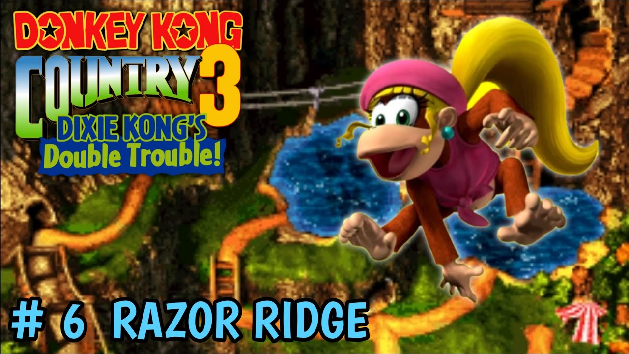 Donkey Kong Country 3 - # 6 Razor Ridge! - YouTube