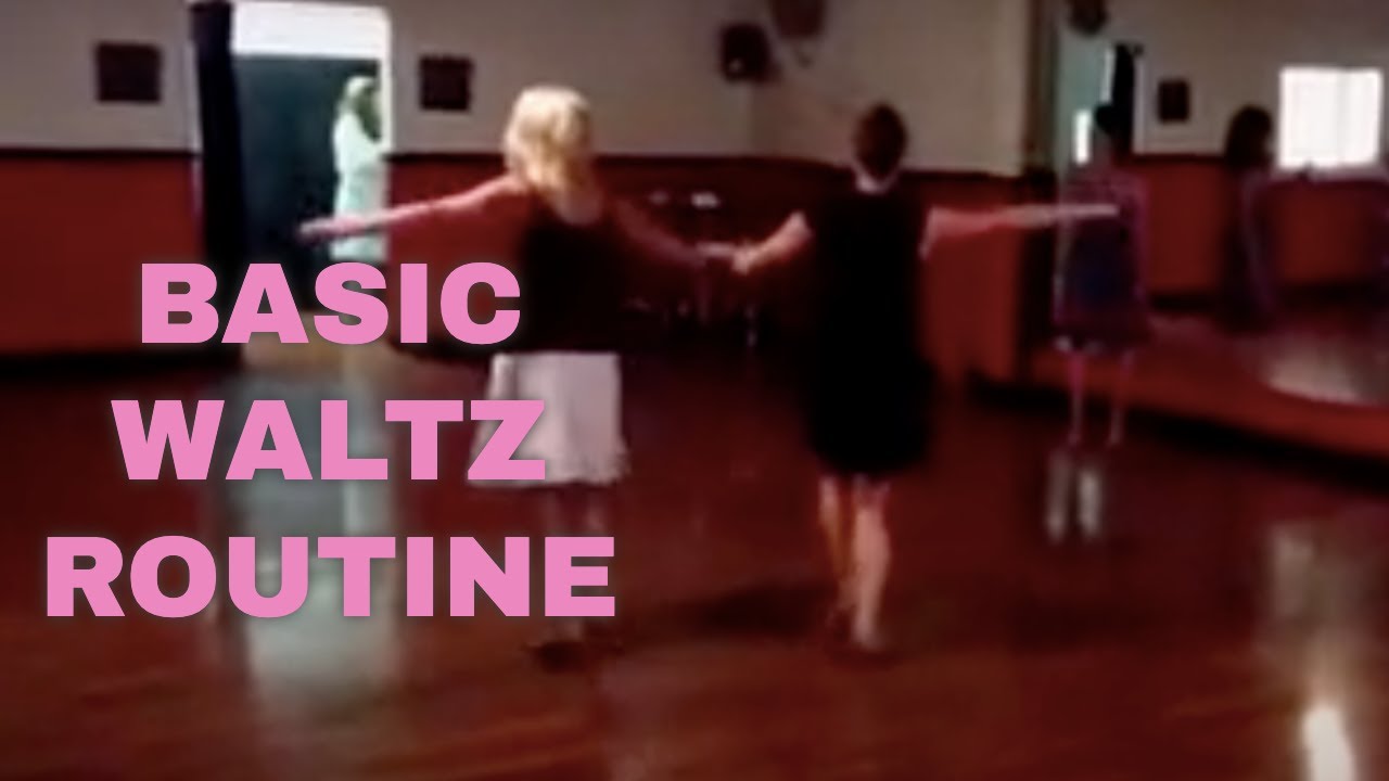 Basic WALTZ Routine: STEP DEMO - YouTube