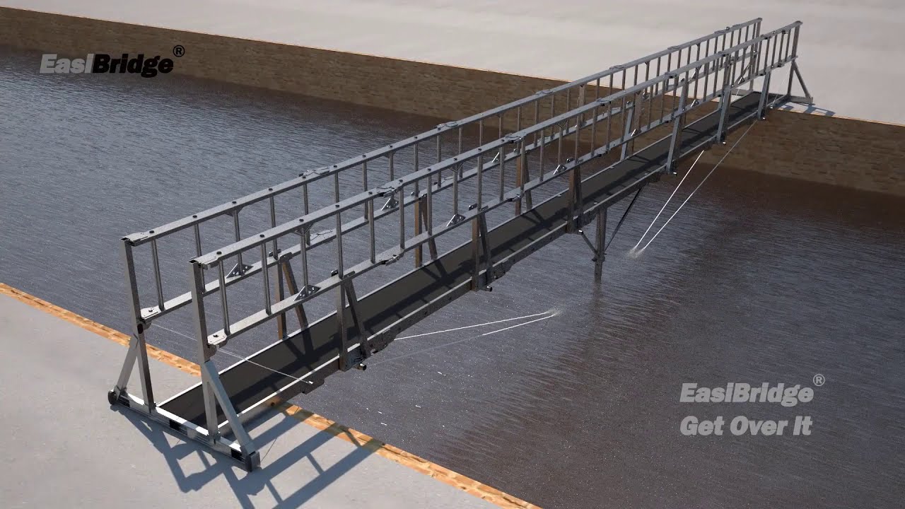 EasiBridge Infantry Assault Bridge - YouTube