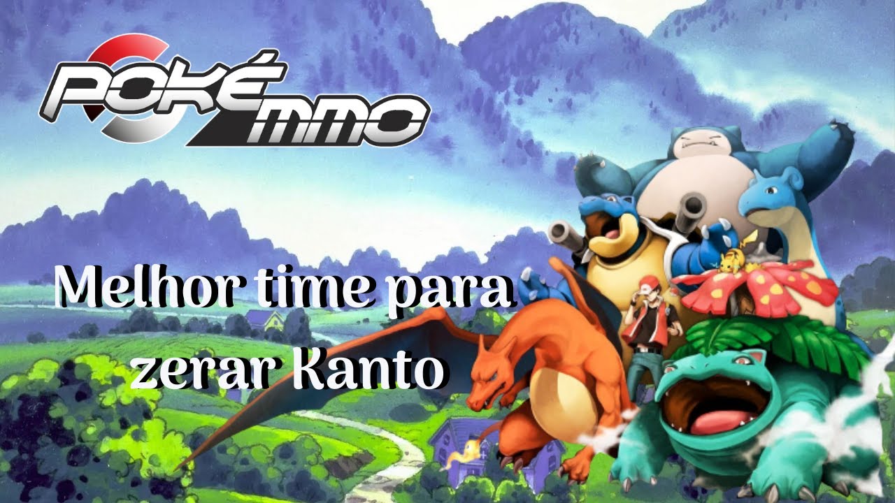 O melhor time pra zerar Kanto no POKEMMO - YouTube