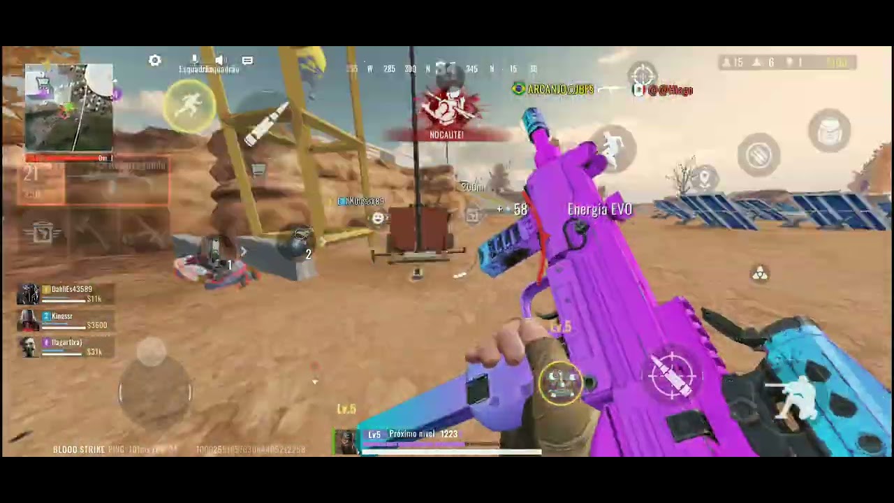 Blood strike ranquiada cuasi lá pra outra patente (ARCANJO『』JBF) - YouTube