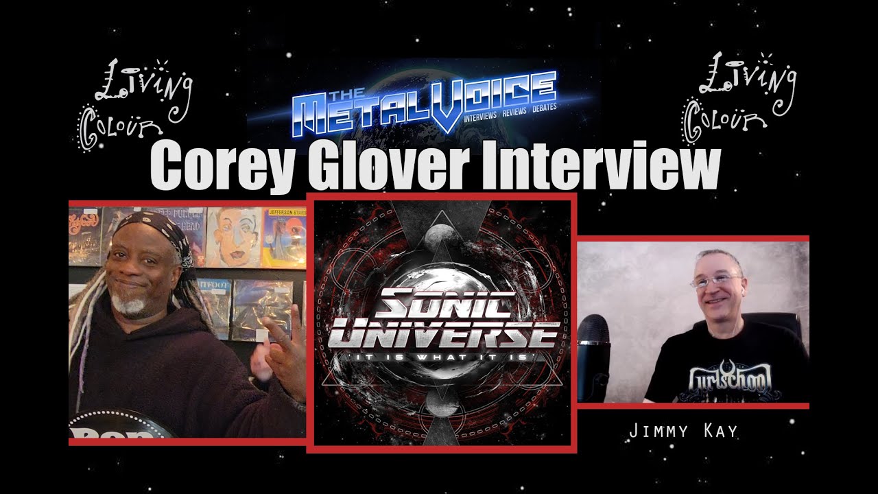 Living Colour Singer Corey Glover Interview, Sonic Universe, New Living ...