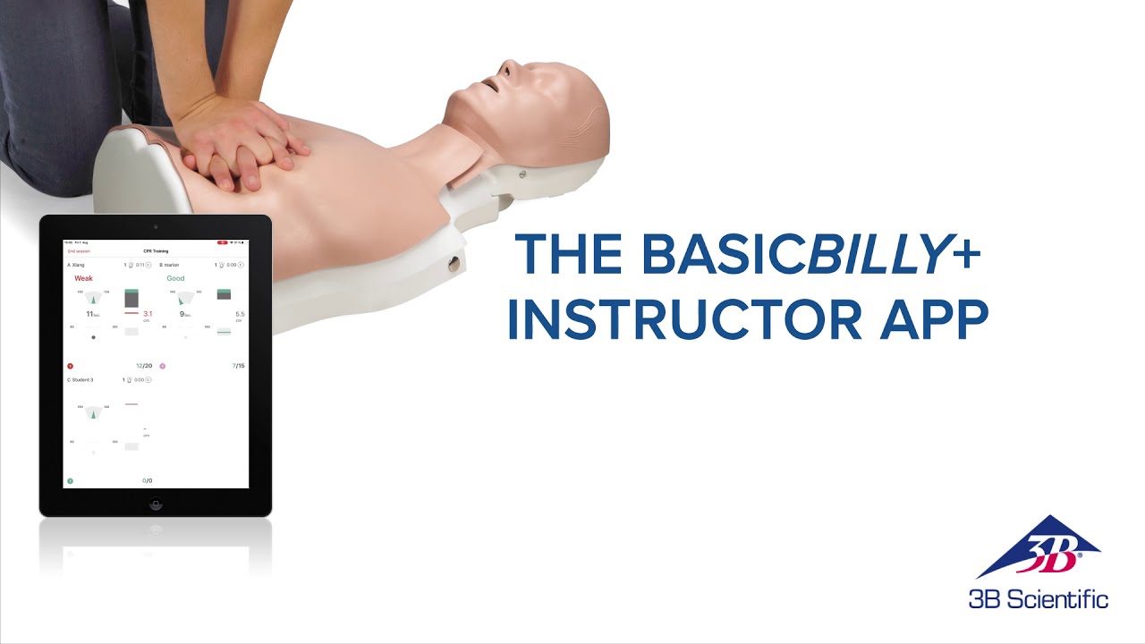 Use free Instructor App for detailed CPR debriefing - BASICBilly+ the ...