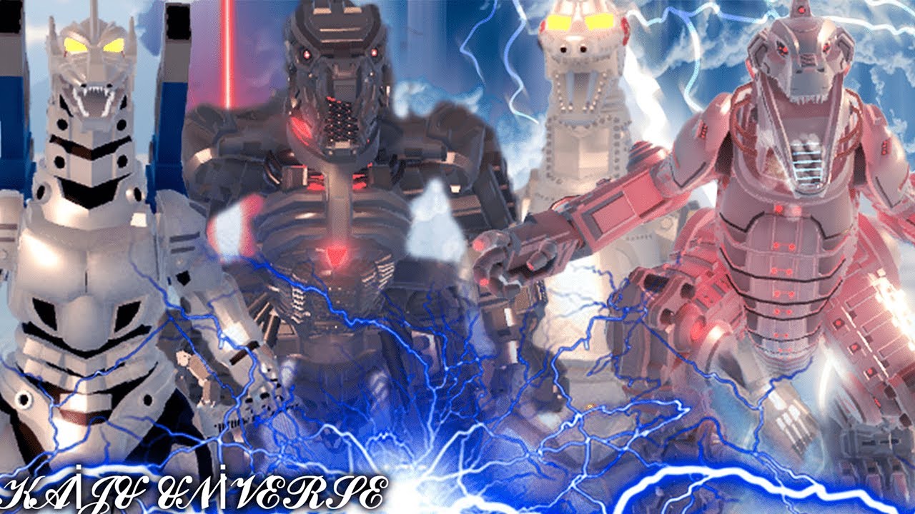 Evolution of Mecha Godzilla Roars | Roblox Kaiju Universe - YouTube