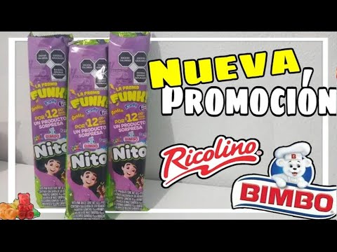 "La Promo Funk" de Nito | Nueva Promoción de Bimbo y Ricolino - YouTube