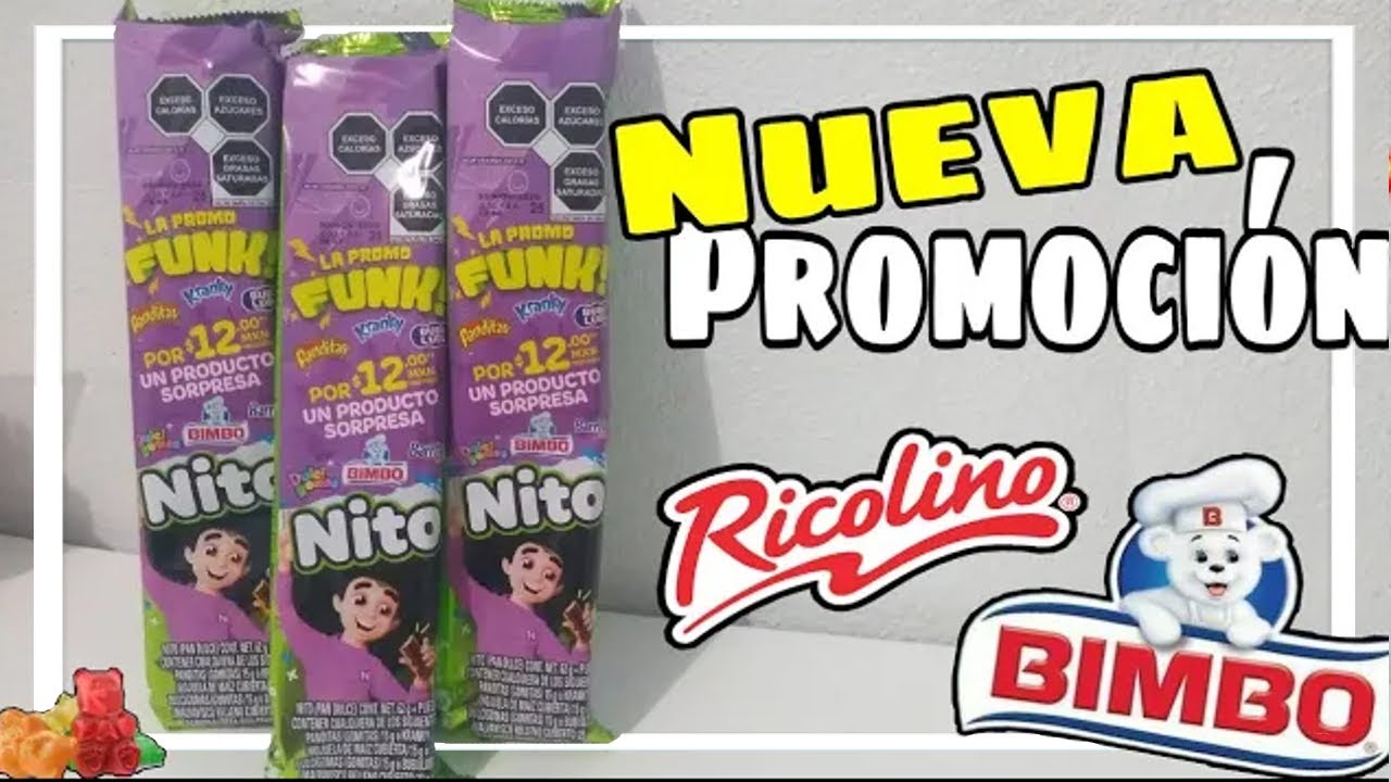 "La Promo Funk" de Nito | Nueva Promoción de Bimbo y Ricolino - YouTube