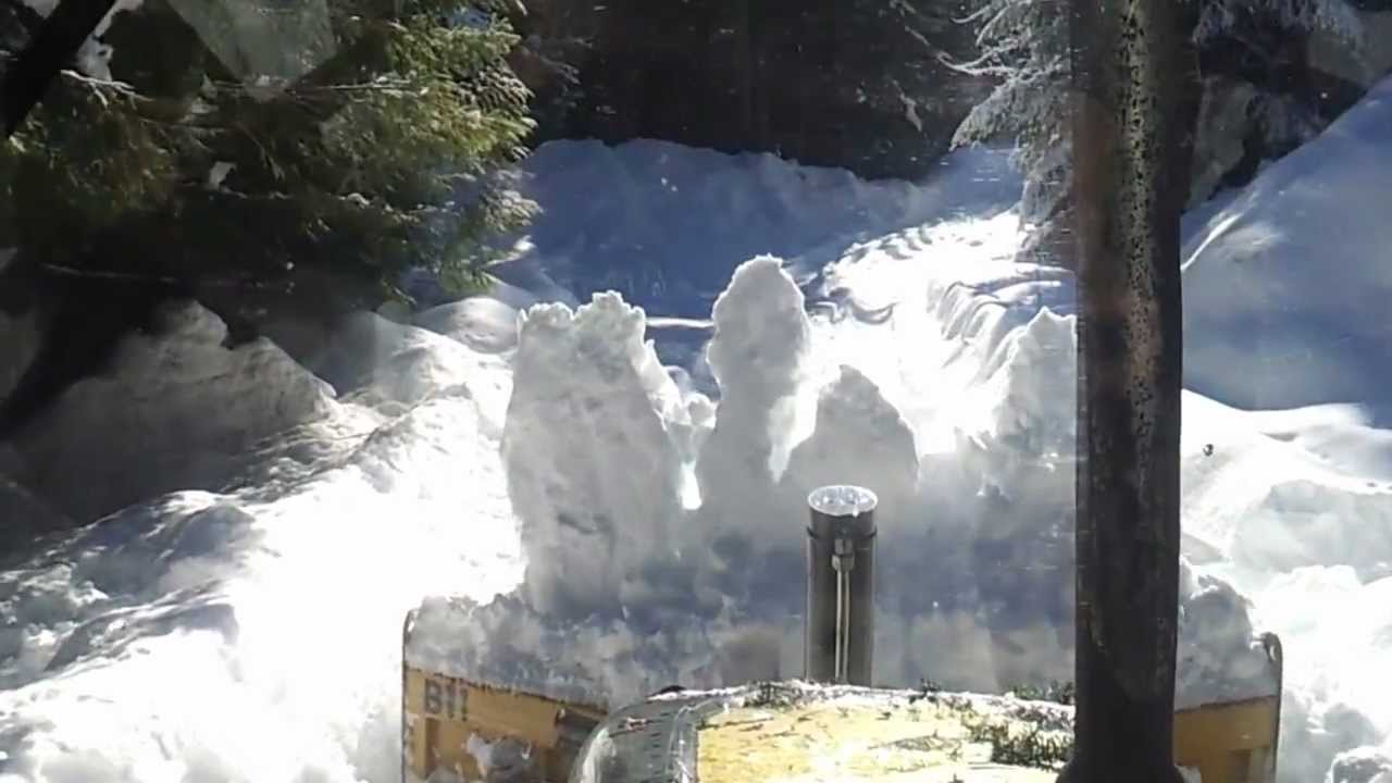 Snow Ploughing in Whistler BC - YouTube