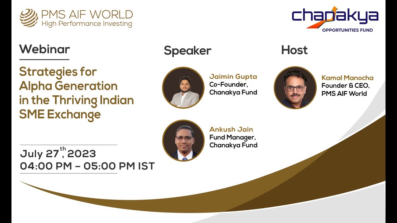 Strategies for Alpha Generation in the Thriving Indian SME Market I ...