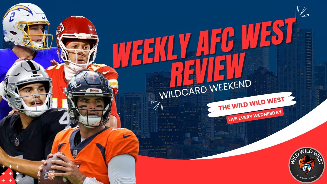 Wild Card Weekend Update I The Wild Wild West Podcast - YouTube