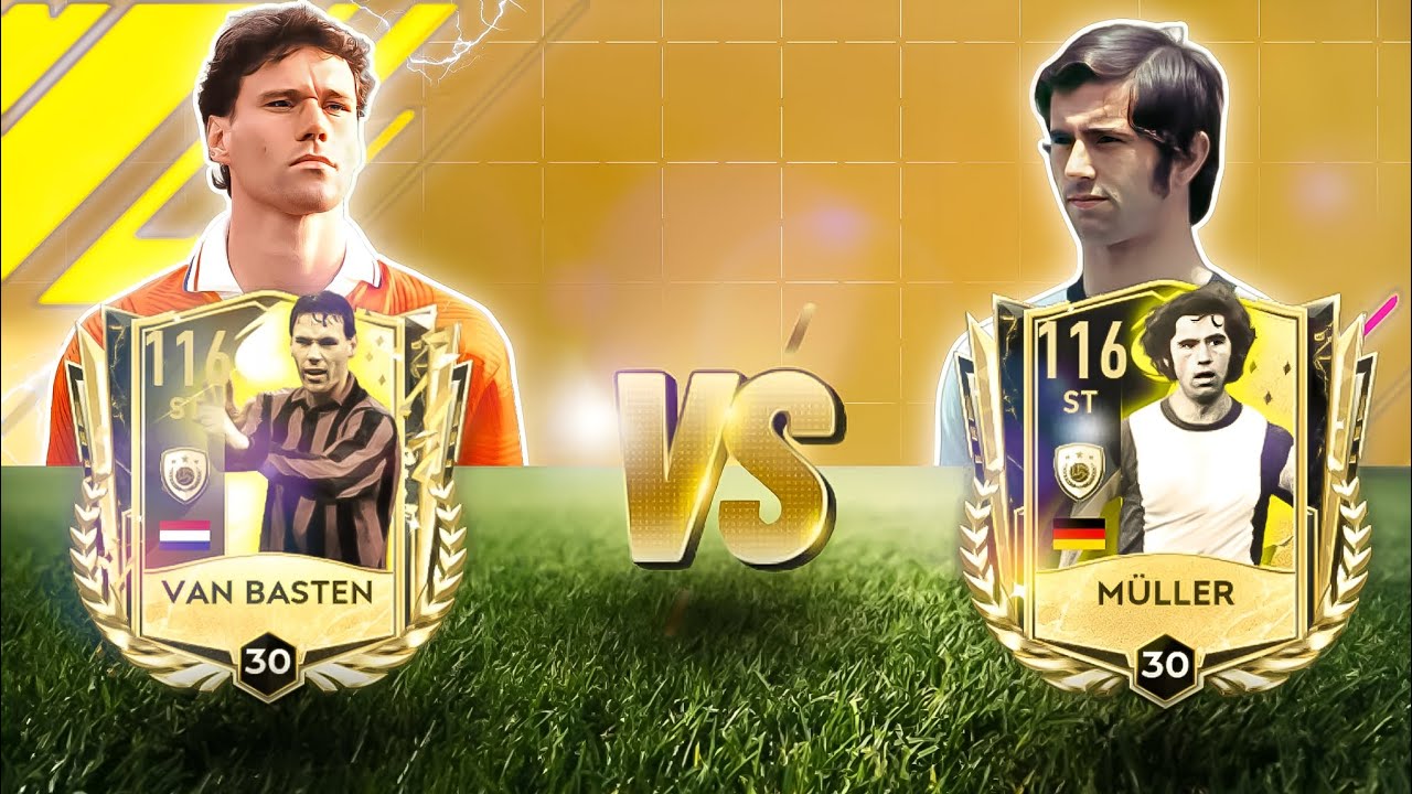 BEST PRIME ICON ST H2H COMPARISON! VAN BASTEN VS GERD MULLER - YouTube