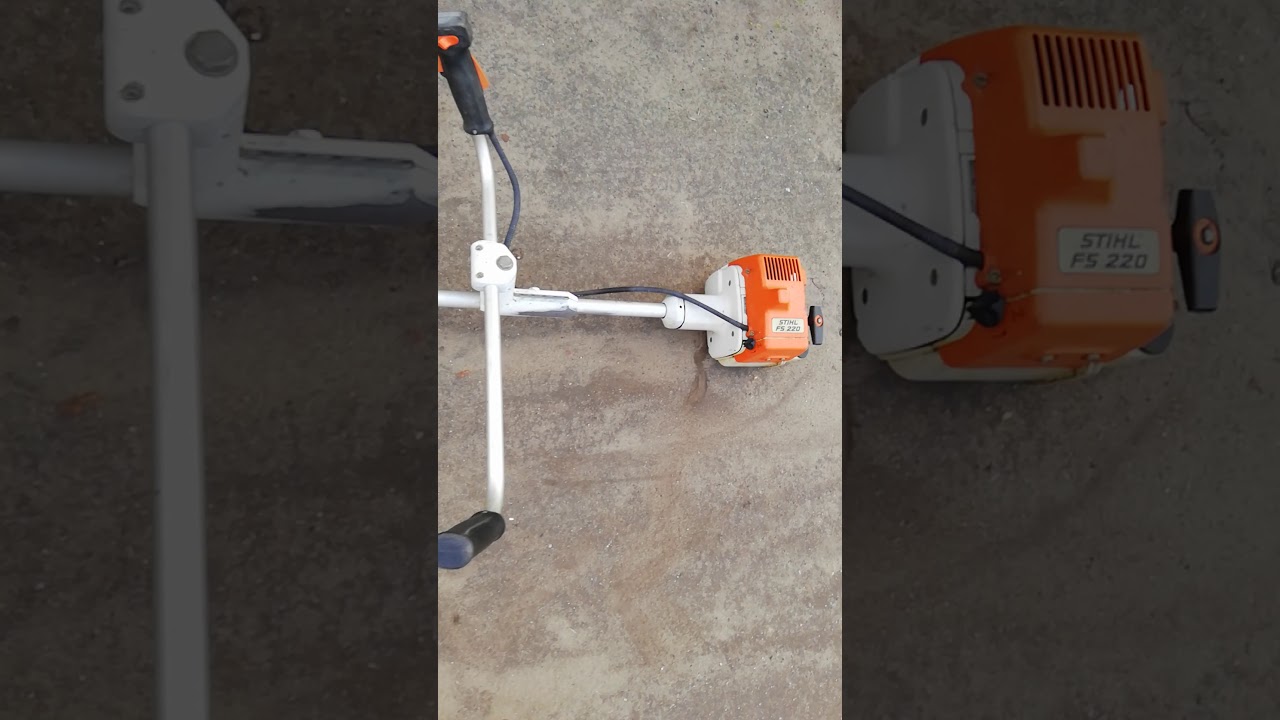 Stihl FS 220 - YouTube