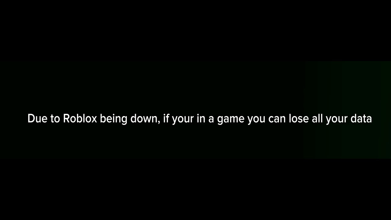 Do NOT join Roblox or you will get a data loss! (2024) - YouTube