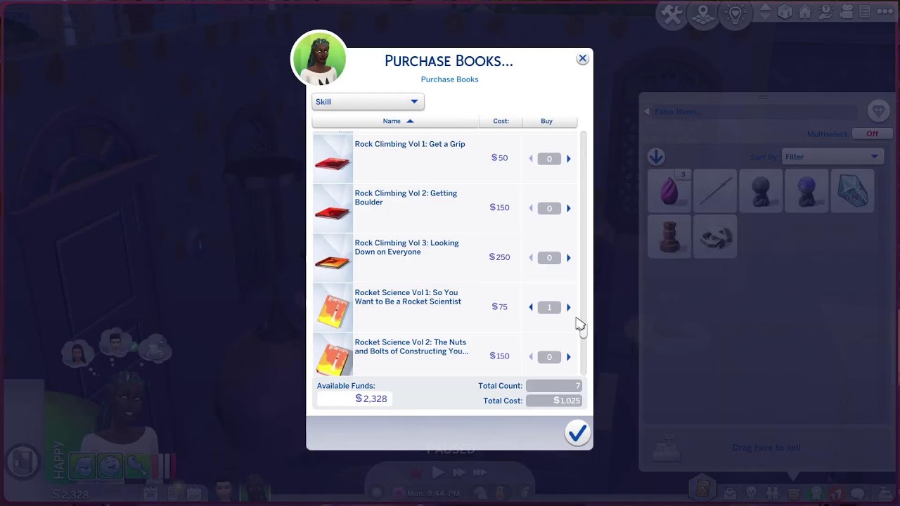 The Sims 24 While 24 Checklist Challenge - YouTube