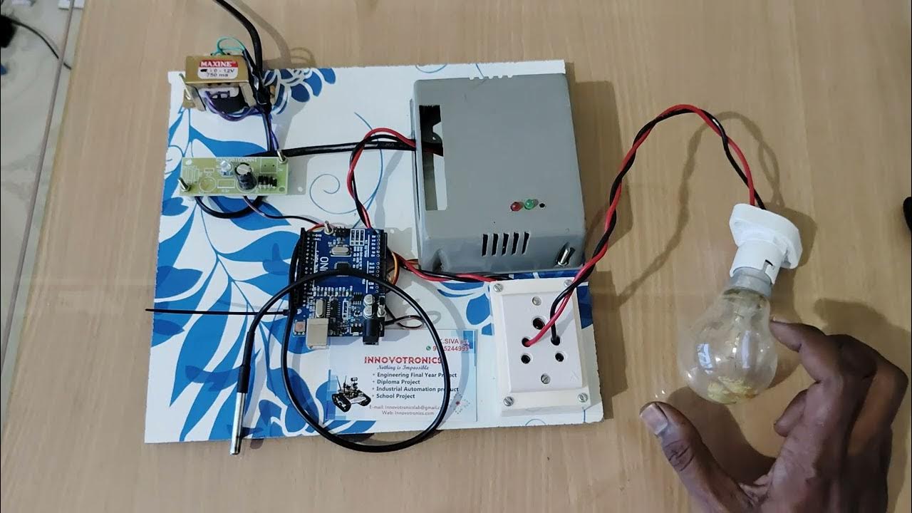 IOT BASED AC FAN SPEED CONTROL SYSTEM USING ESP8266 - YouTube