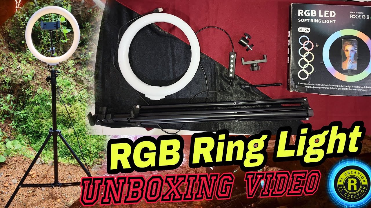 Unboxing the Ultimate RGB Ring Light! 💡🔅 | Brighten Your Creativity ...