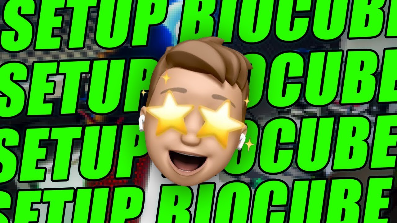 Novo Setup Biocube - YouTube