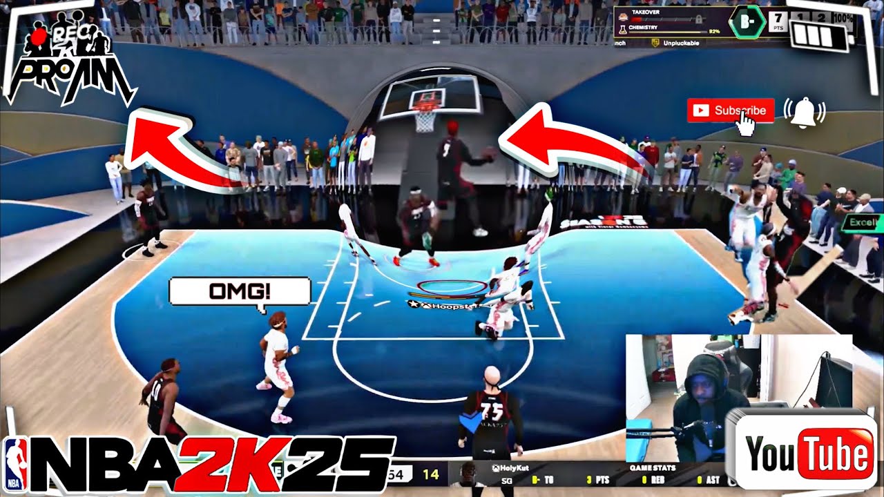 WE MATCHED UP WITH A COMP PRO AM TEAM IN THE REC ON NBA 2K25 * INTENSE ...