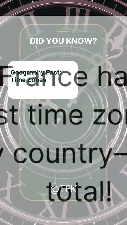 Time Zone Trivia: Mind-Bending Facts About Time #facts - YouTube