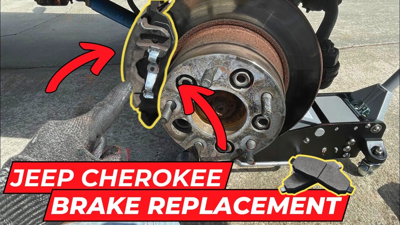 Jeep Cherokee Brake Replacement (1997-2001) (XJ) - YouTube