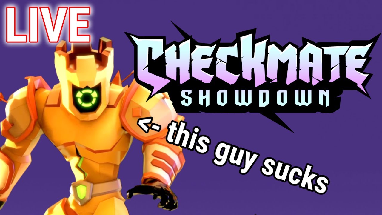 They turned CHESS into a FIGHTING GAME... | Checkmate Showdown LIVE ...