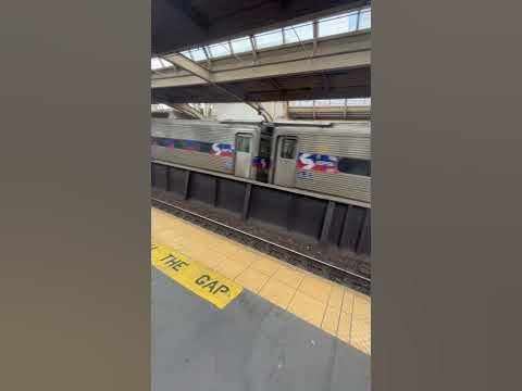 Septa Trenton Line regional rail line train - YouTube