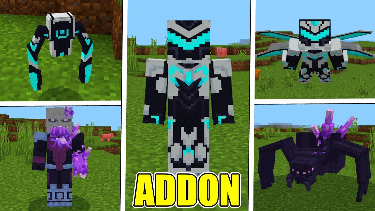*NOVO* MELHOR ADDON DO MAX STEEL NO MINECRAFT PE!! - YouTube