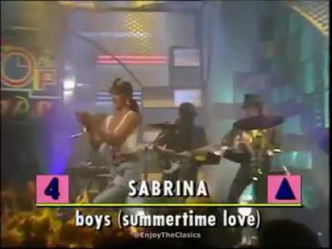 Sabrina - Boys (Summertime Love) 1987 - YouTube
