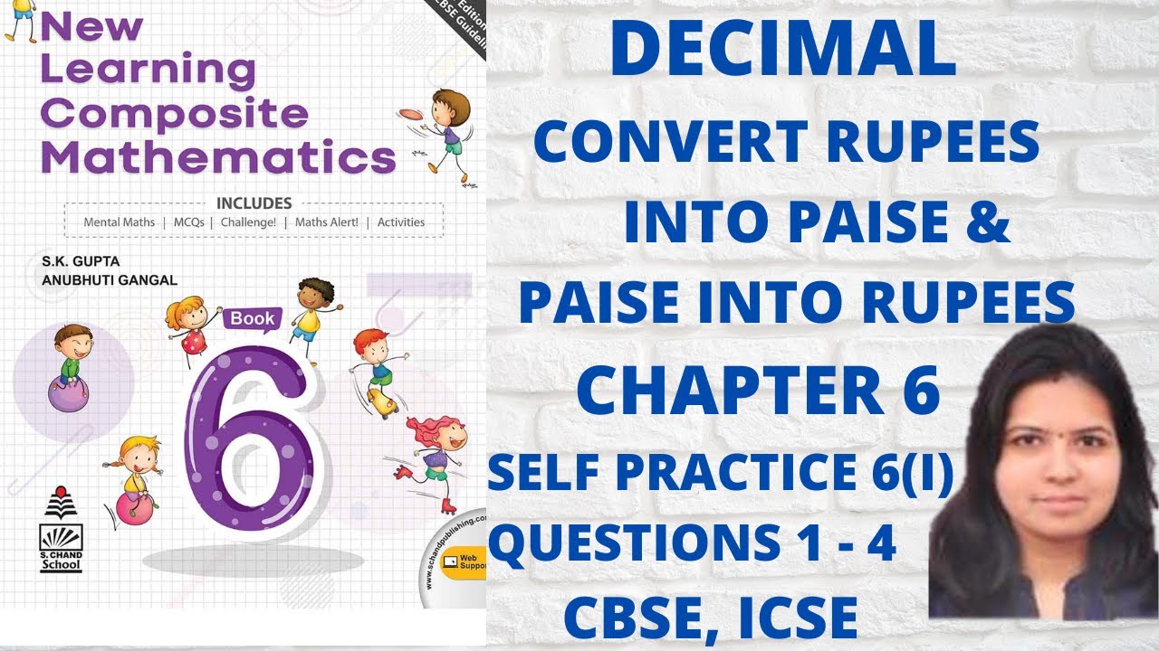 NEW LEARNING COMPOSITE MATHEMATICS CLASS 6 CH 6 EX 6I | QUE 1-4 ...