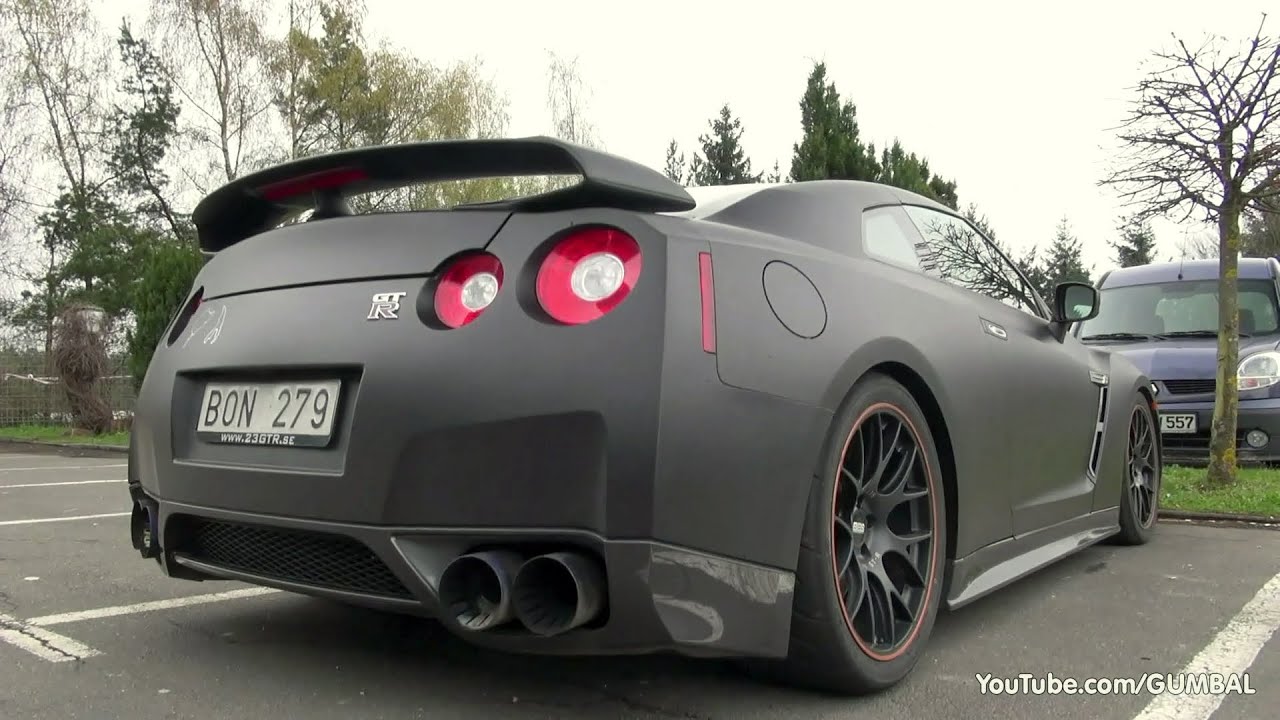 Nissan R35 GT-R HKS GT600 - Lovely Sounds! - YouTube