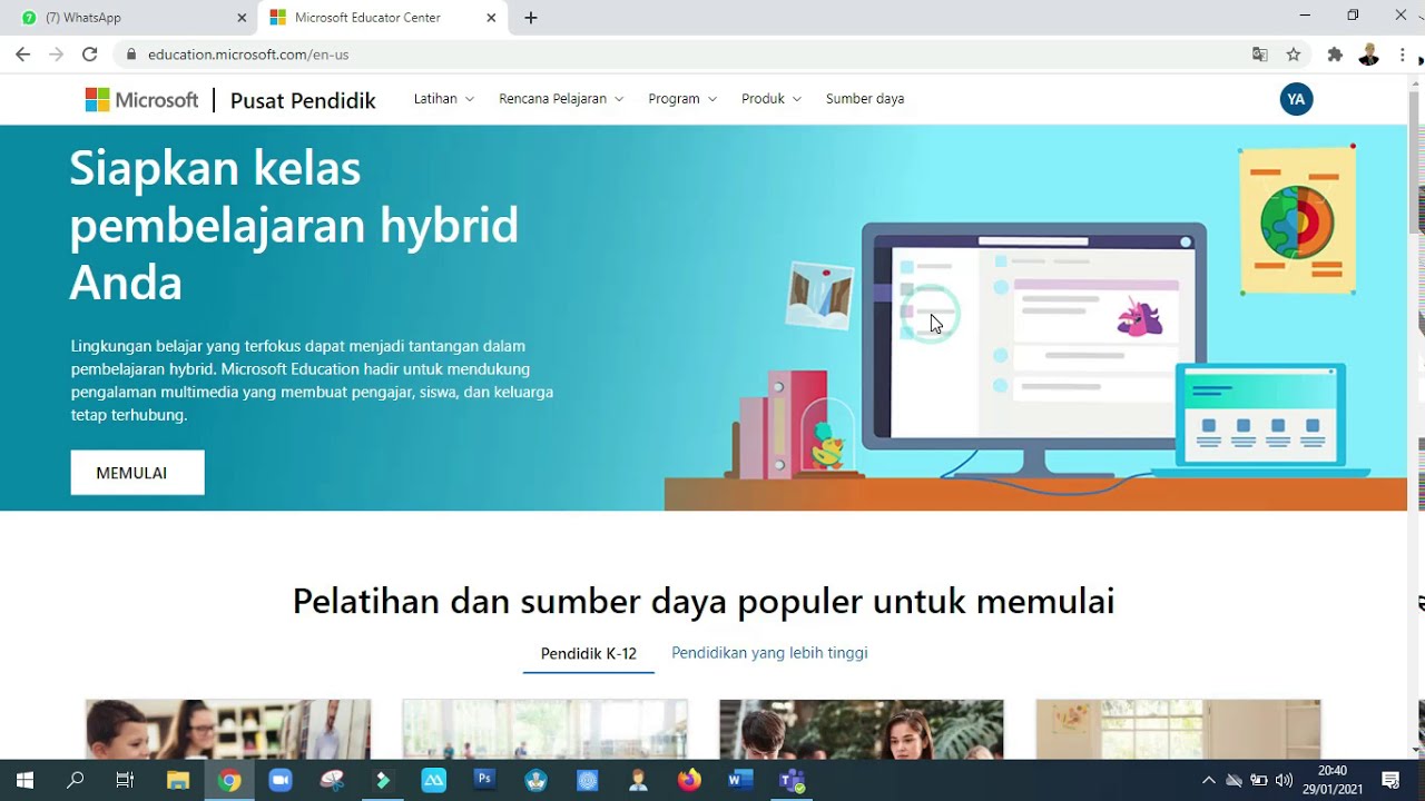 CARA MEMASUKKAN REDEEM CODE | DIKLAT OFFICE 365 - YouTube