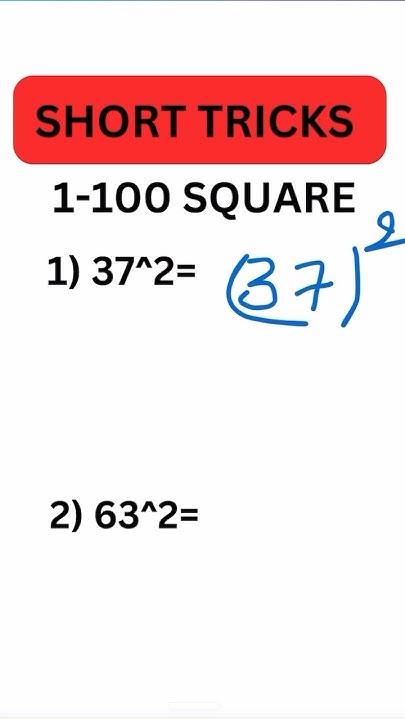 Shorts tricks | square short tricks| square find | #shorts #maths # ...