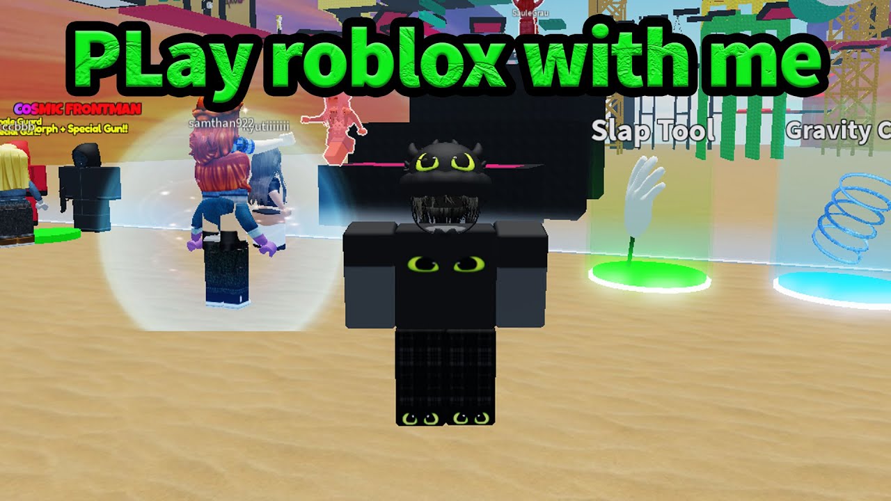 Playing Roblox With Every Viewer Live! 319 #roblox - YouTube