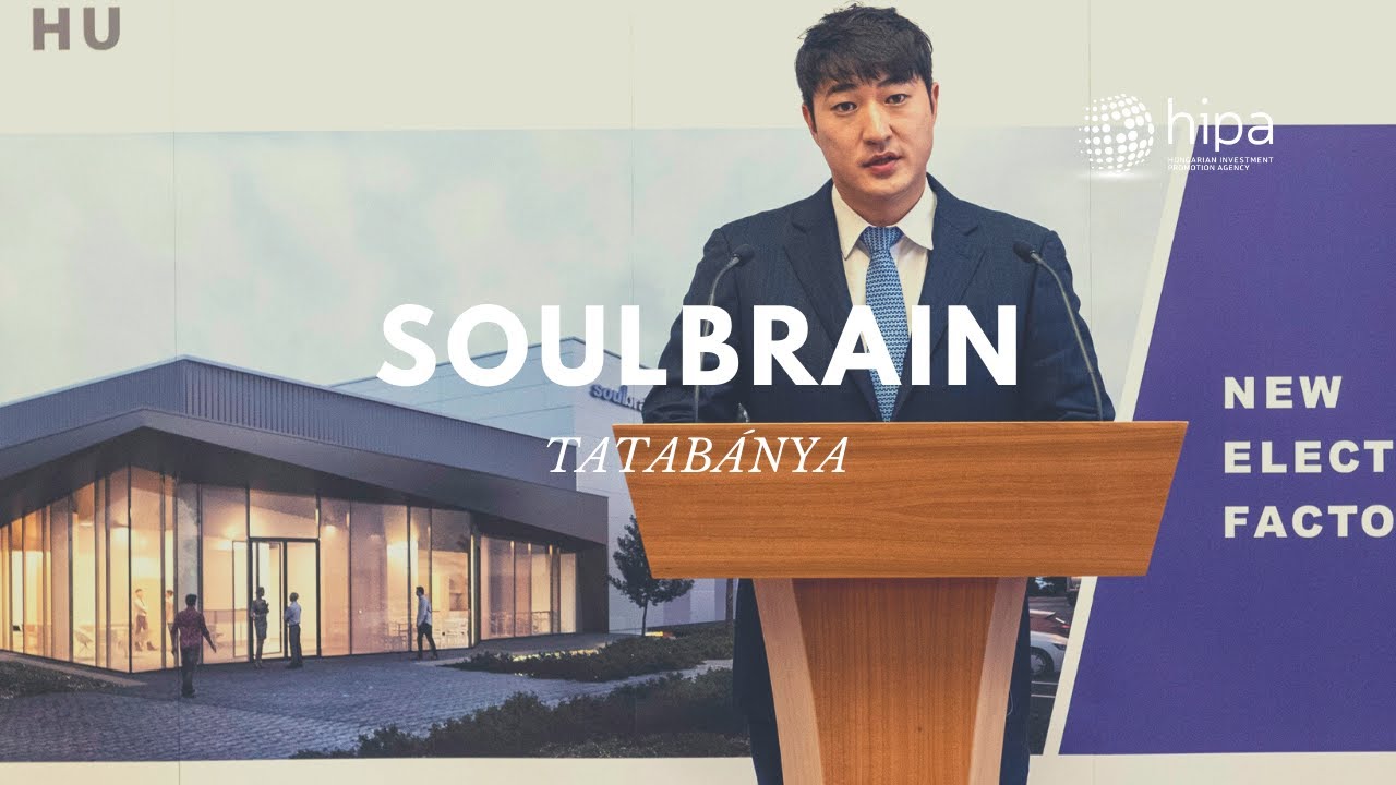 HIPA NEWS - Soulbrain joins the battery sector in Hungary - YouTube