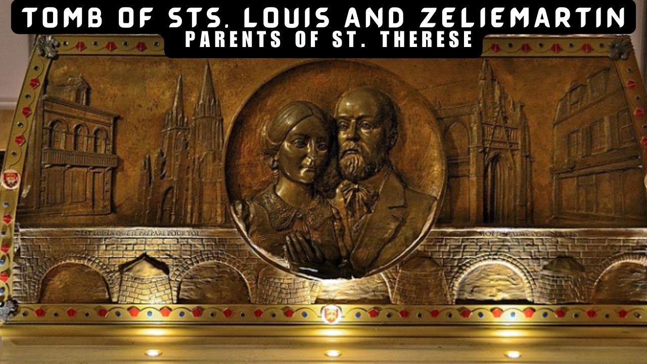 Tomb of Sts. Louis and Zelie Martin, parents of St. Therese of the ...