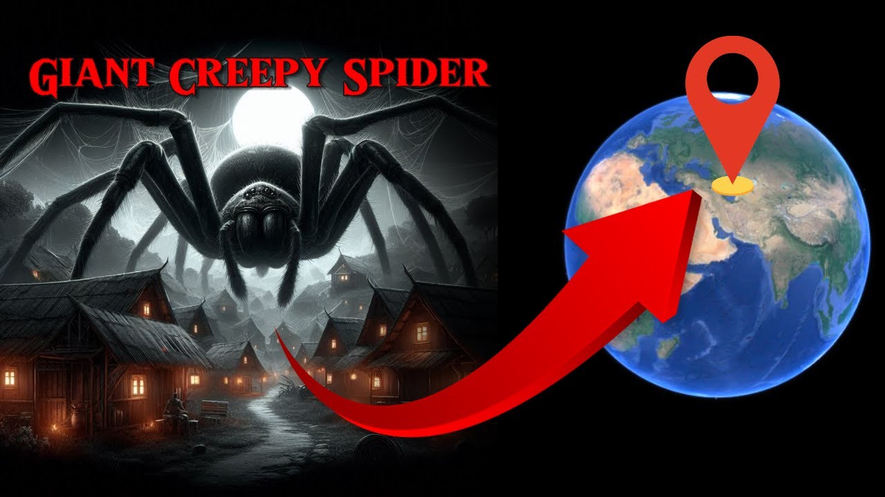 Creepy Giant Spider Found on Google Earth 🌍 Shocking Discovery! - YouTube