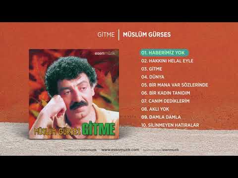 Haberimiz Yok Müslüm Gürses Official Audio #haberimizyok #müslümgürses   Esen Müzik