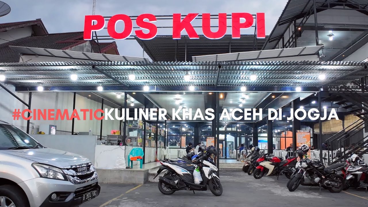 POS KUPI, Kopi dan Kuliner Khas Aceh di Jogja - YouTube