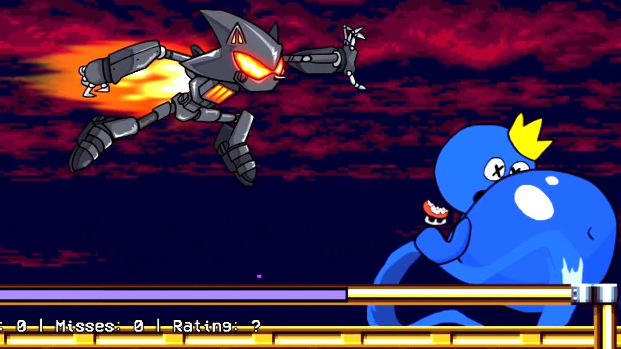 FNF Fat Baby Blue VS SONIC EXE 3 0 Prey HD Sonic The Hedgehog FNF ...