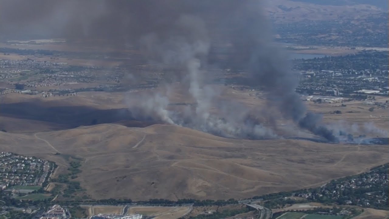 Fire breaks out near Dublin, San Ramon border in Northern California ...