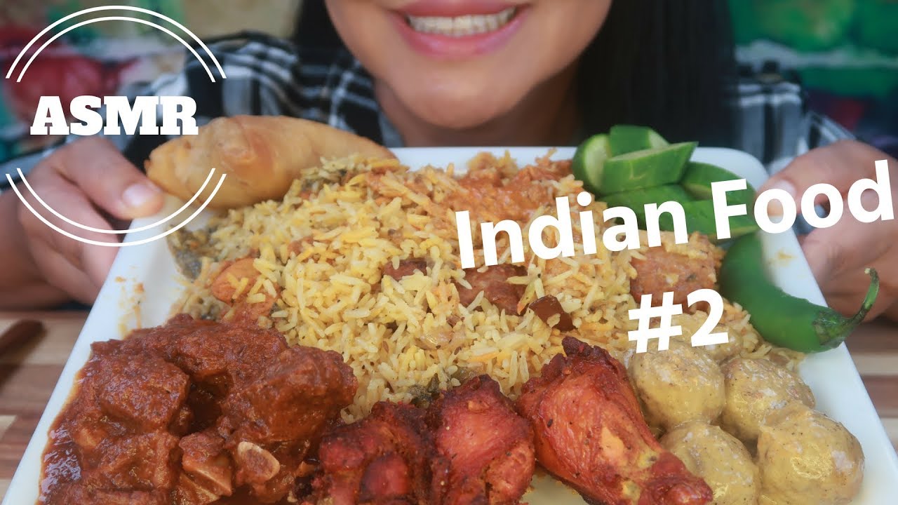 ASMR - Indian Food Eating Sounds #2 (No Talking) Request - YouTube