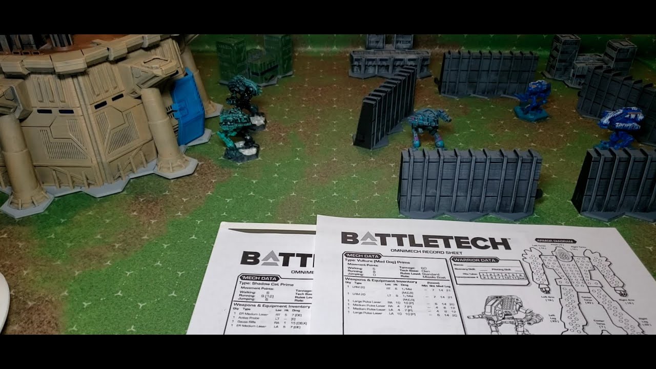 How to Play Battletech: Total Warfare Movement - YouTube