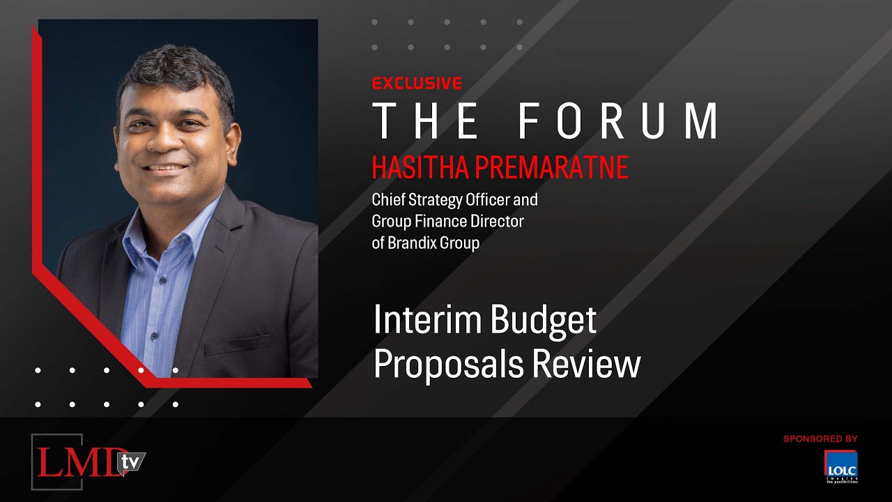 THE FORUM WITH HASITHA PREMARATNE - YouTube