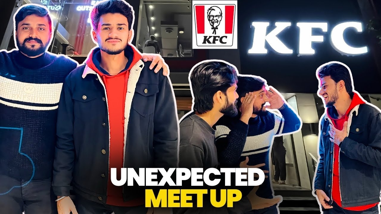 Unexpected Meet Up With Chand At KFC | Young YouTubers Of Pak - YouTube