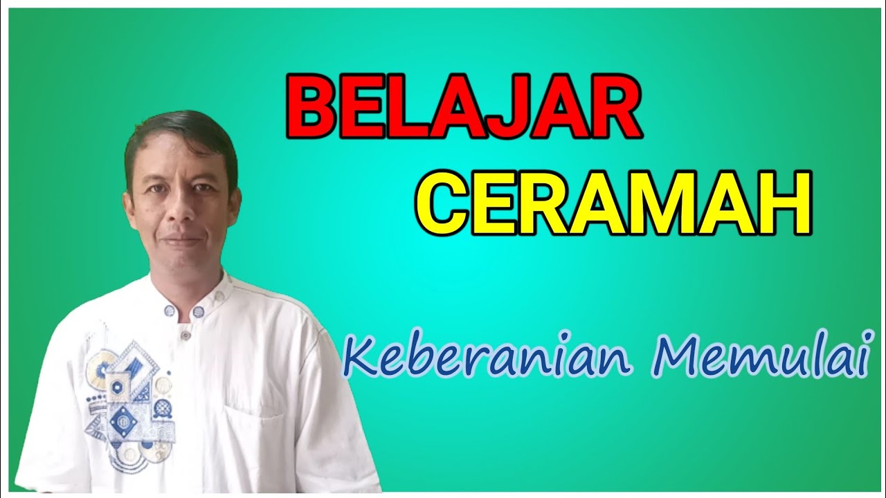 CARA BERPIDATO: Keberanian untuk Memulai - YouTube