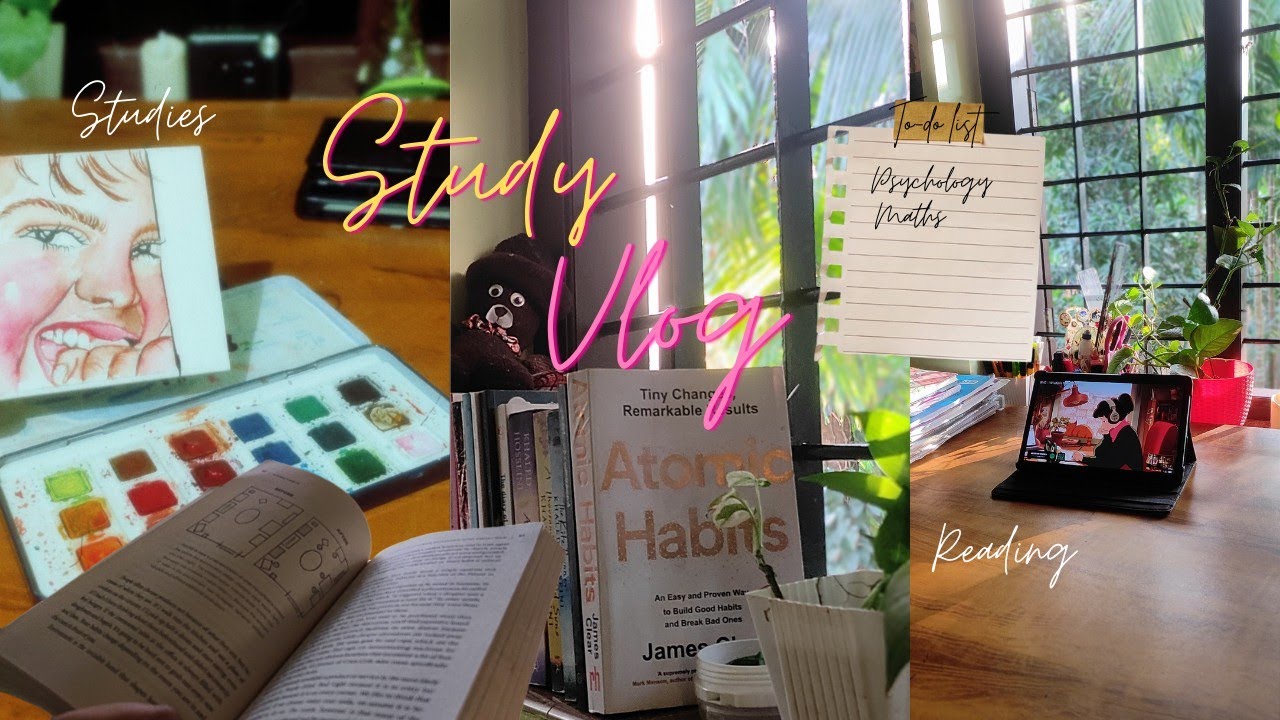 study vlog 📚📖 exam preparation productive study vlog malayalam - YouTube